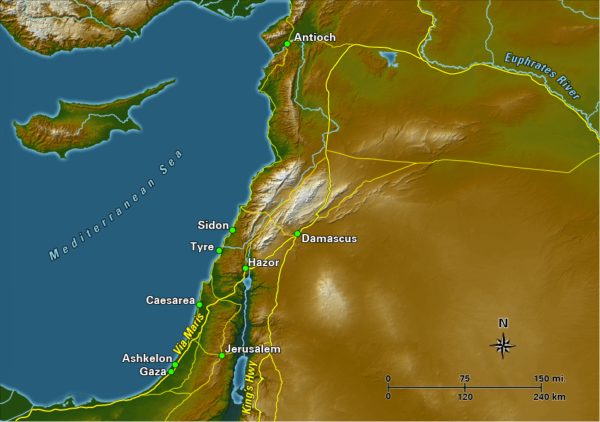 The Geographical Context of Ancient Israel, Part 1: Ancient Israel’s ...